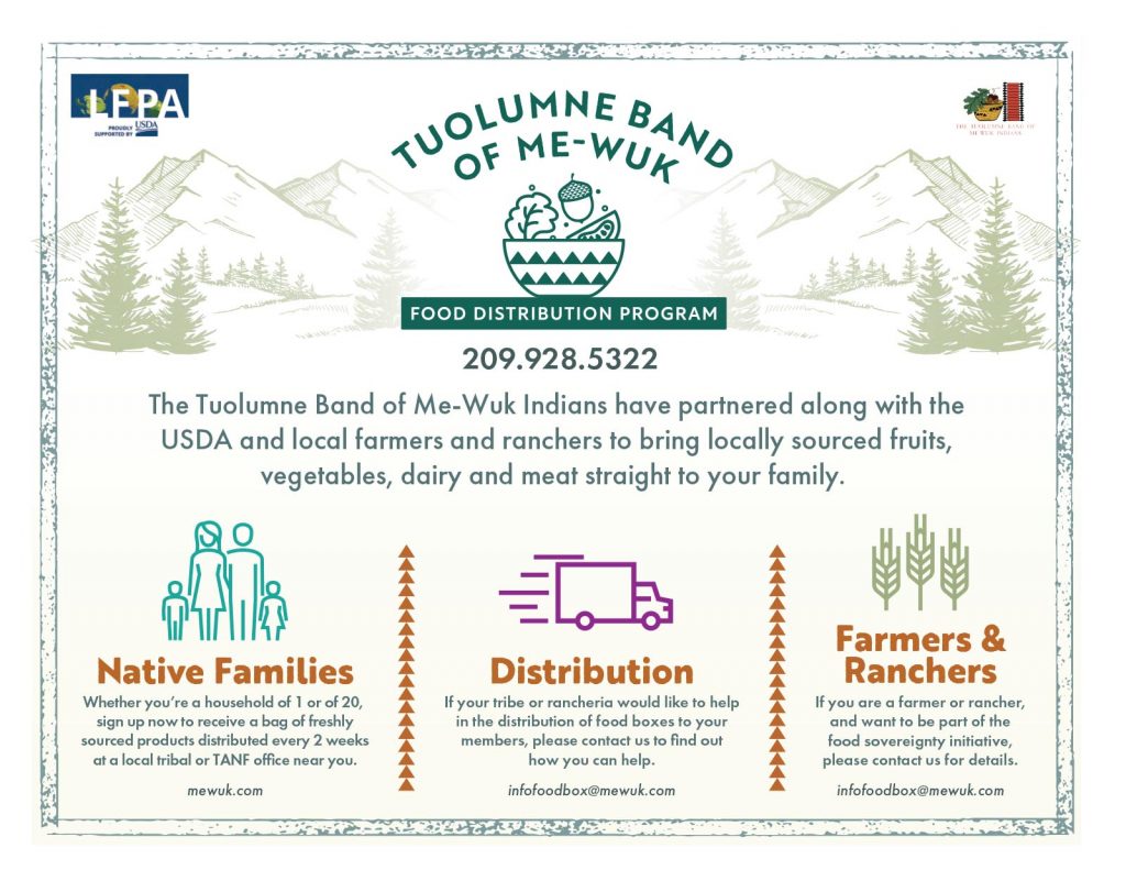 Tuolumne Me-Wuk Food Distribution Program – The Tuolumne Band of Me-Wuk ...